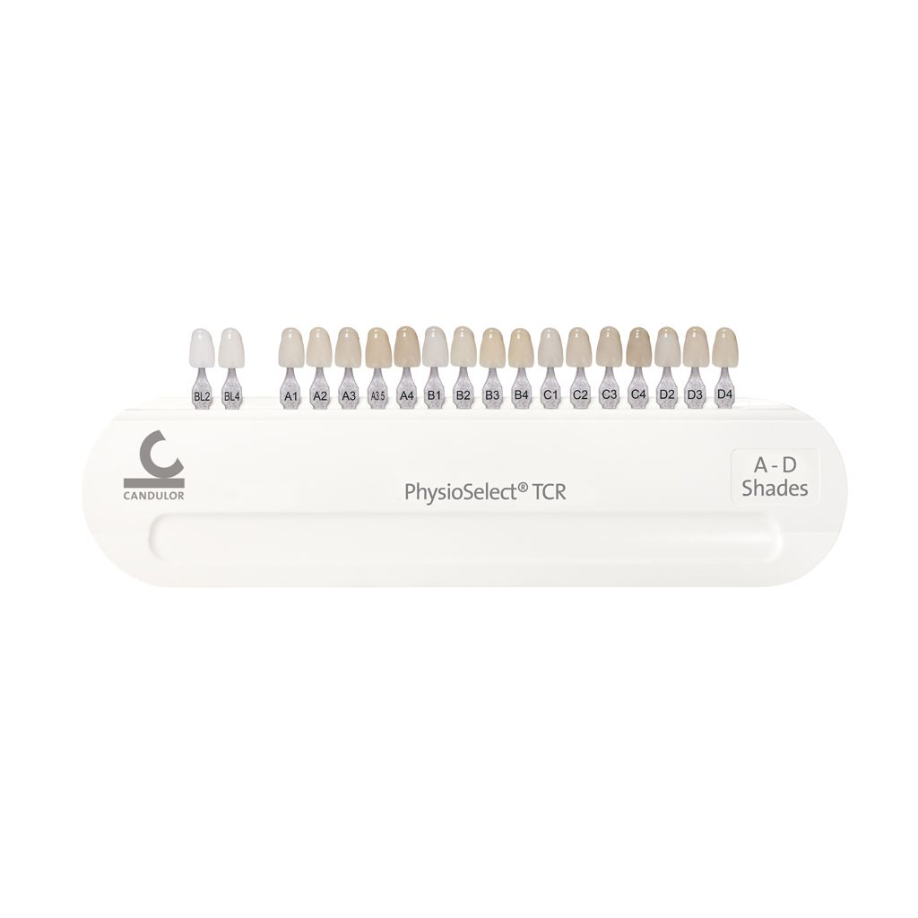 PhysioSelect TCR Shade Guide